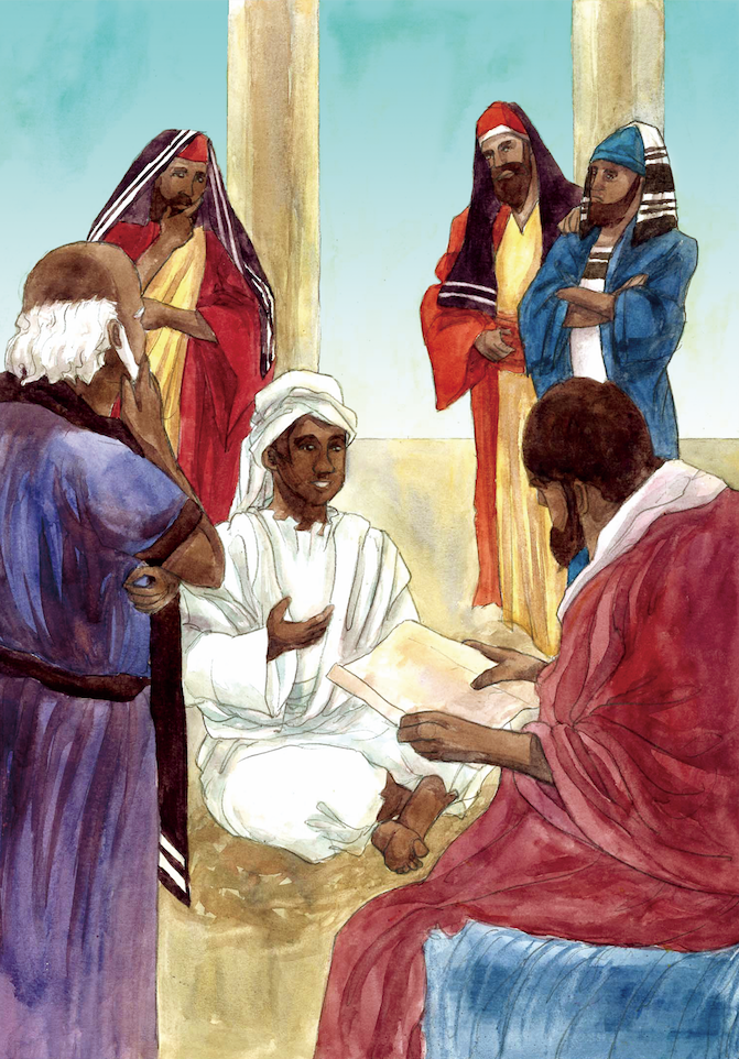 Sneak Peek: Jesus in the Temple – Laura Alary